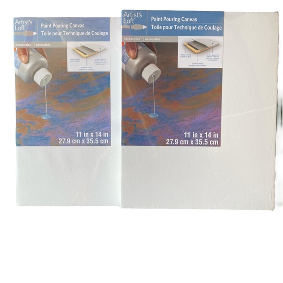 Office | Artists Loft Set Of 2 Paint Pouring Canvas 11x14 | Poshmark